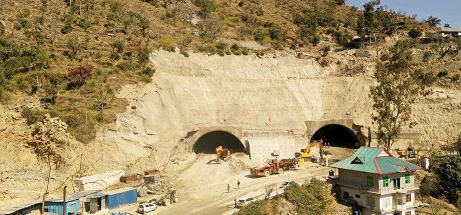 Pandoh Bypass to Takoli (section of NH-21) in Himachal Pradesh, India ...
