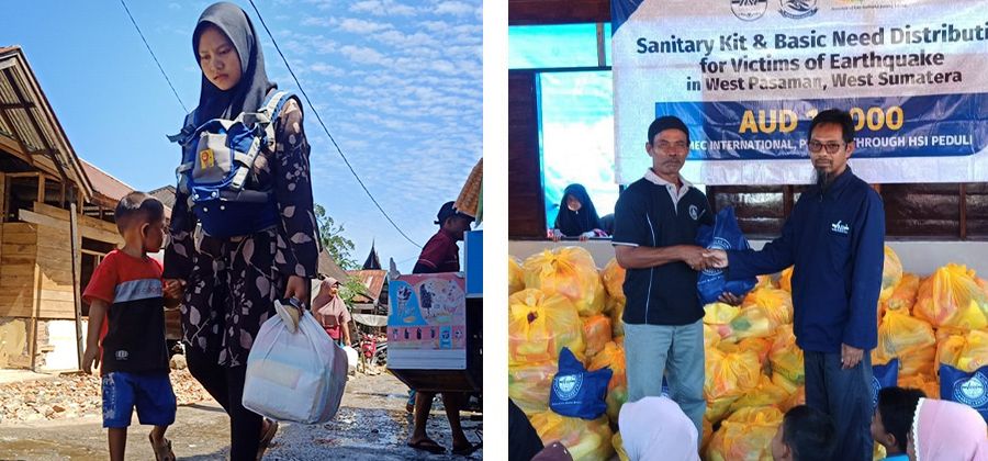 SMEC and partner NGO deliver relief packages to earthquake victims in ...