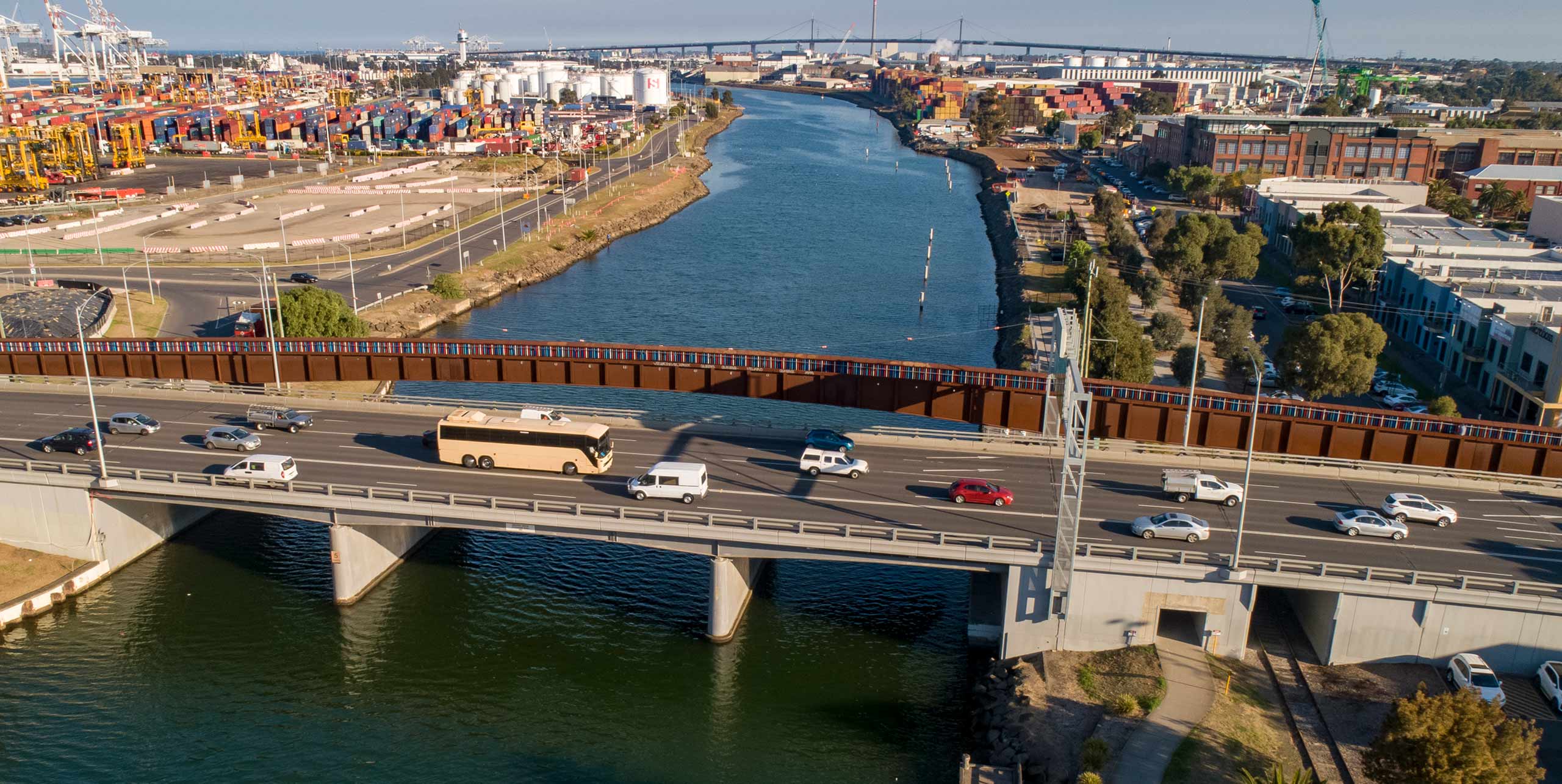 West Gate Distributor – Shepherds Bridge