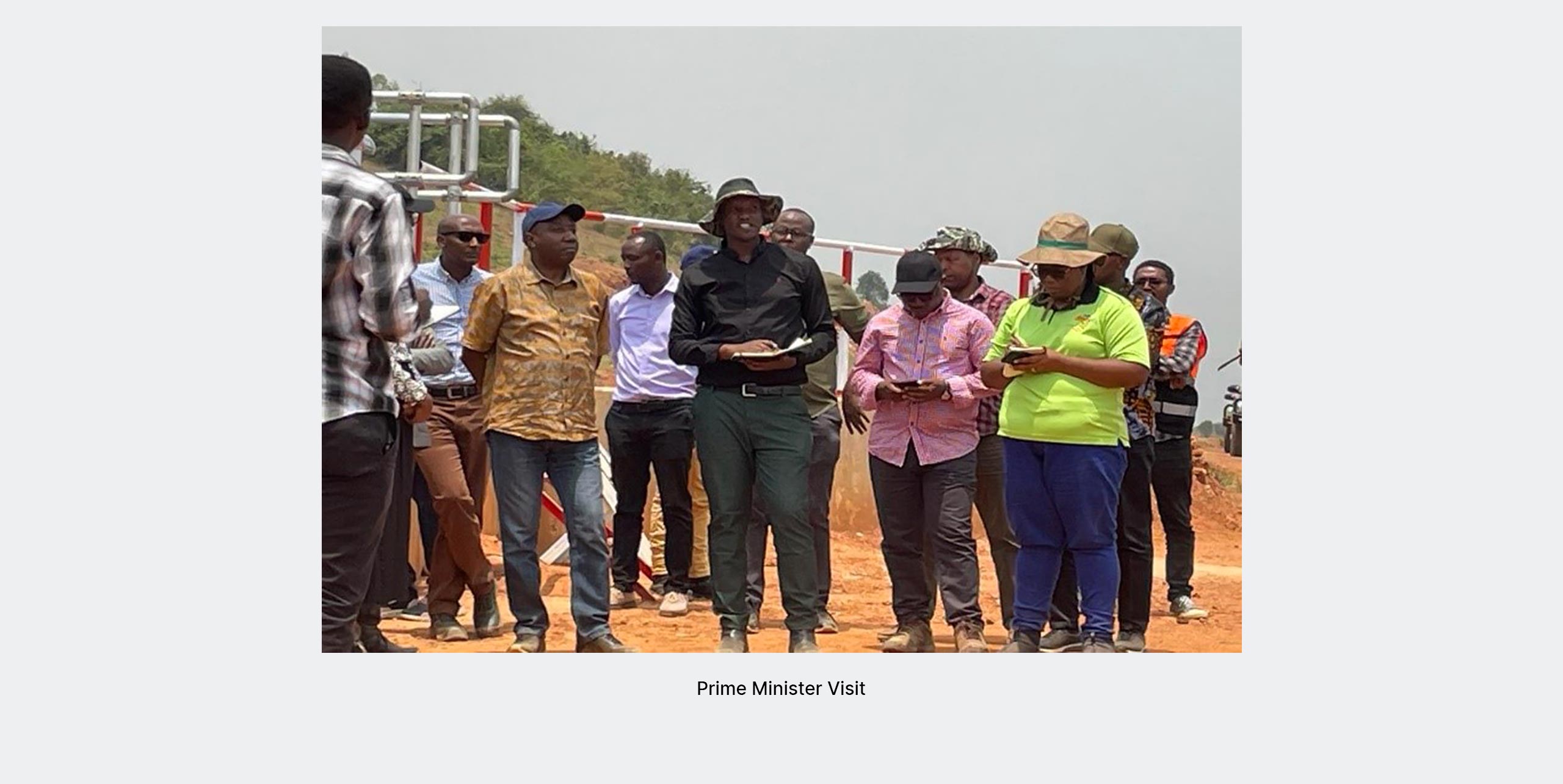 Prime Minister Dr Ngirente visits Gabiro Agribusiness Hub project, Rwanda