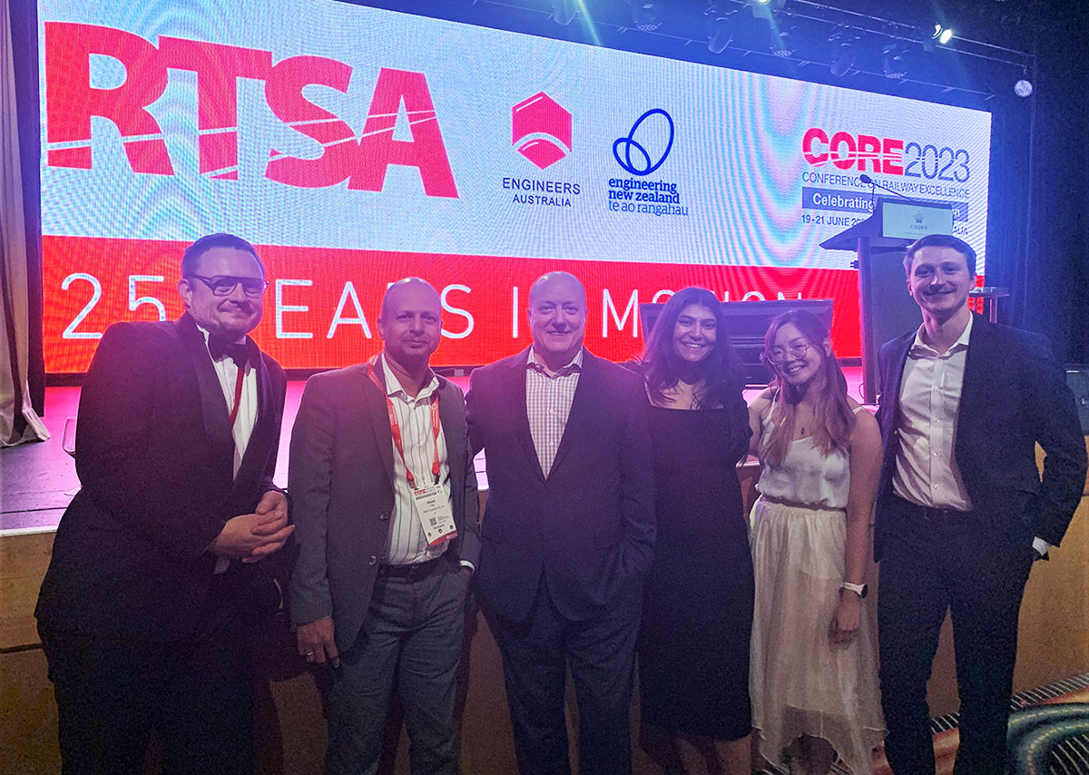 Emerging Professionals attend Conference on Railway Excellence – CORE23 ...