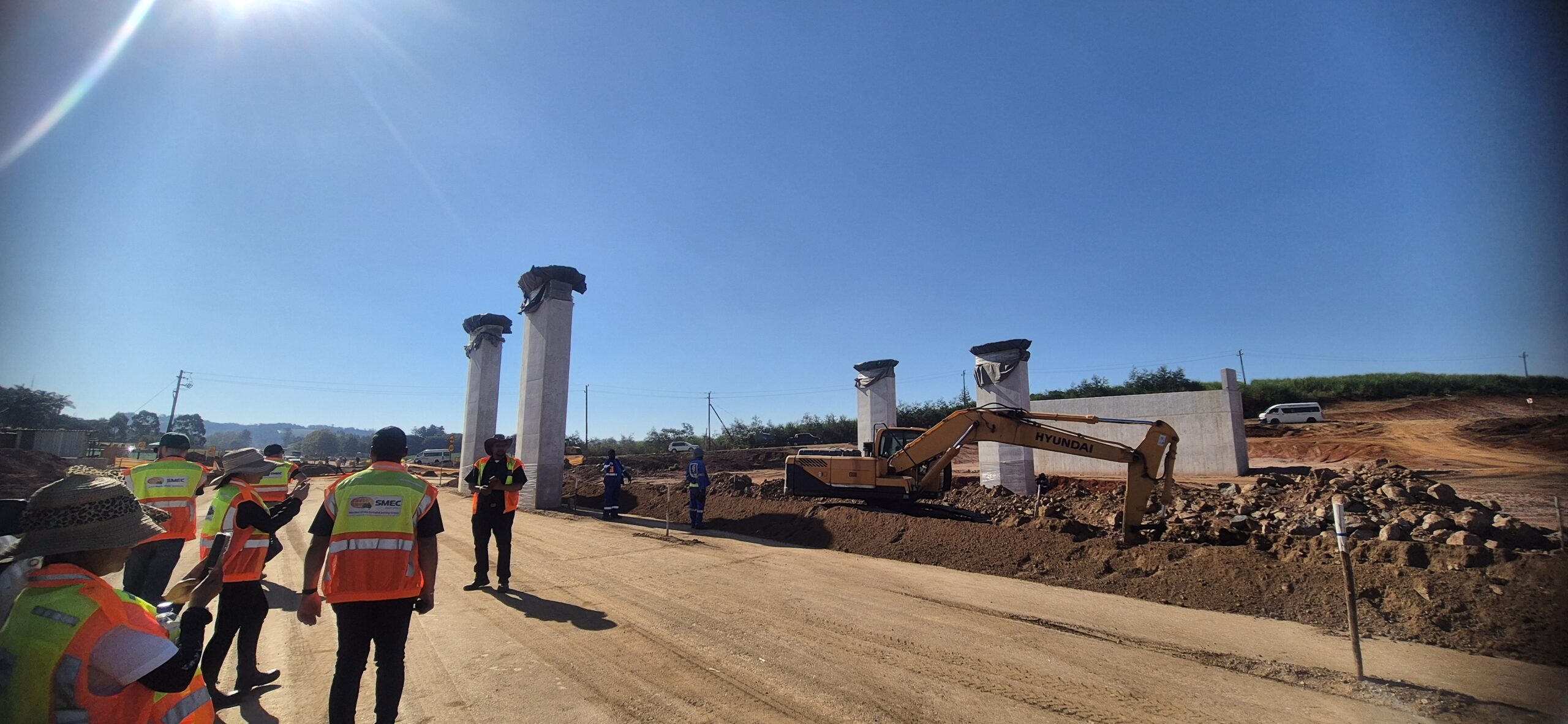 Kassier Road Project Site Visit - SMEC