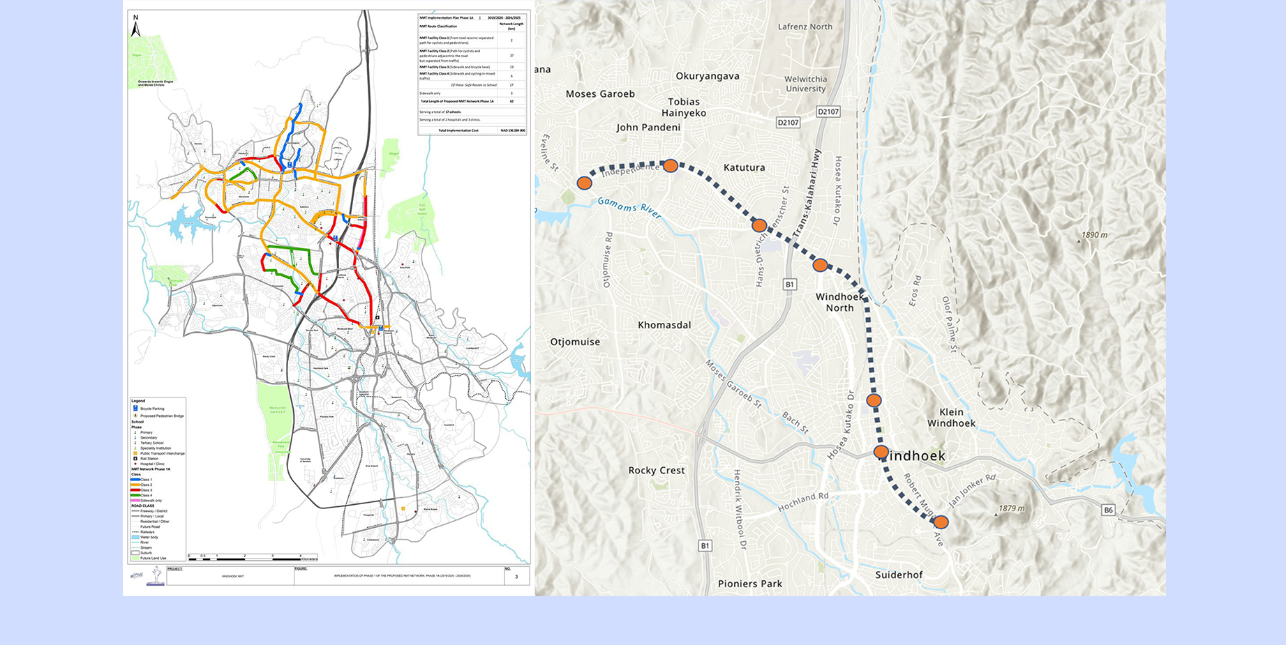 Windhoek Non-Motorised Transport Network - SMEC