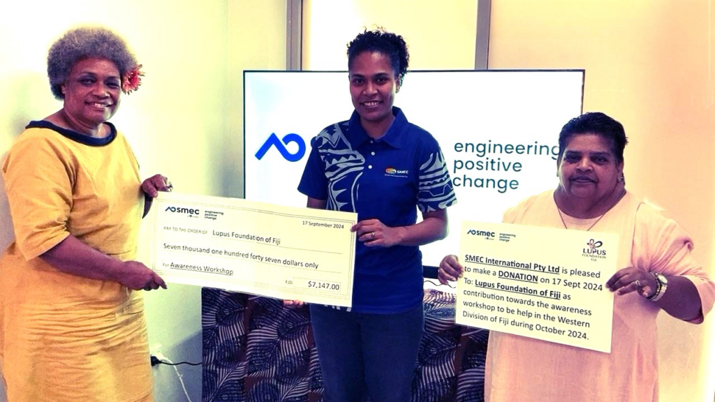 SMEC Donates to Lupus Rural Awareness Initiative in Fiji - SMEC