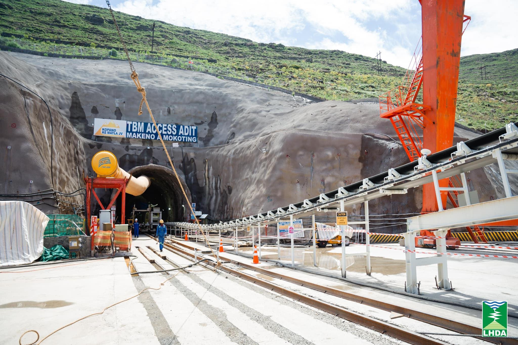TBM assembly signals next stage of excavation at Polihali Transfer ...