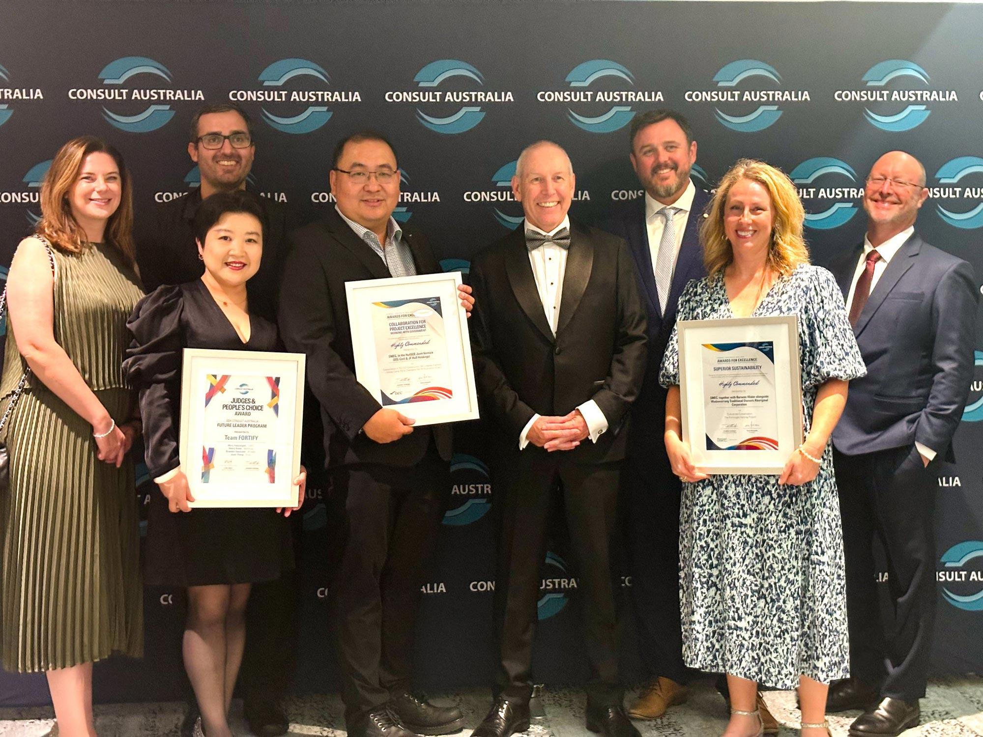It was another successful night for SMEC at the Consult Australia 2024/ ...