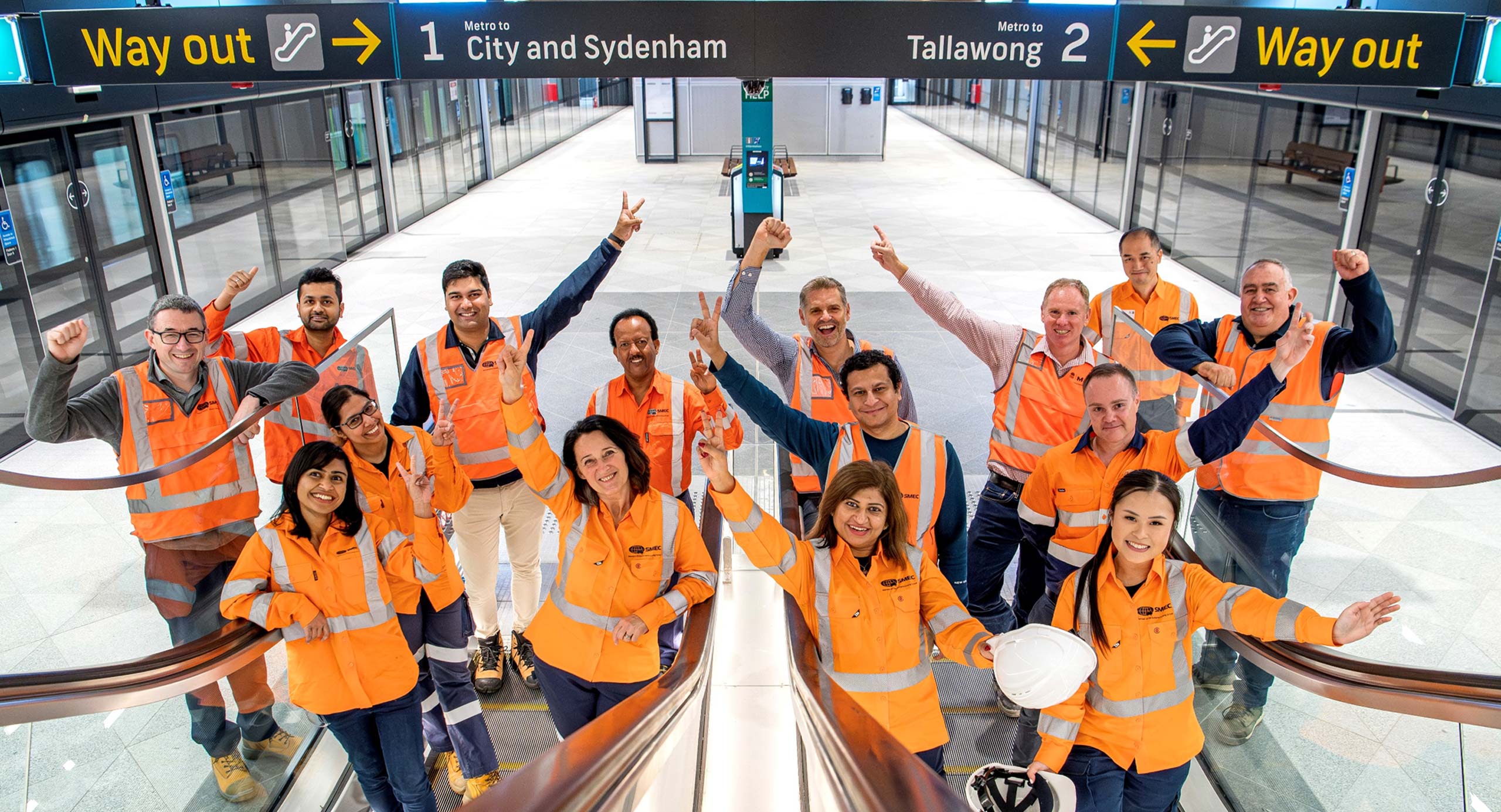 Crows Nest Station wins 2025 ENR Global Best Rail Project - SMEC