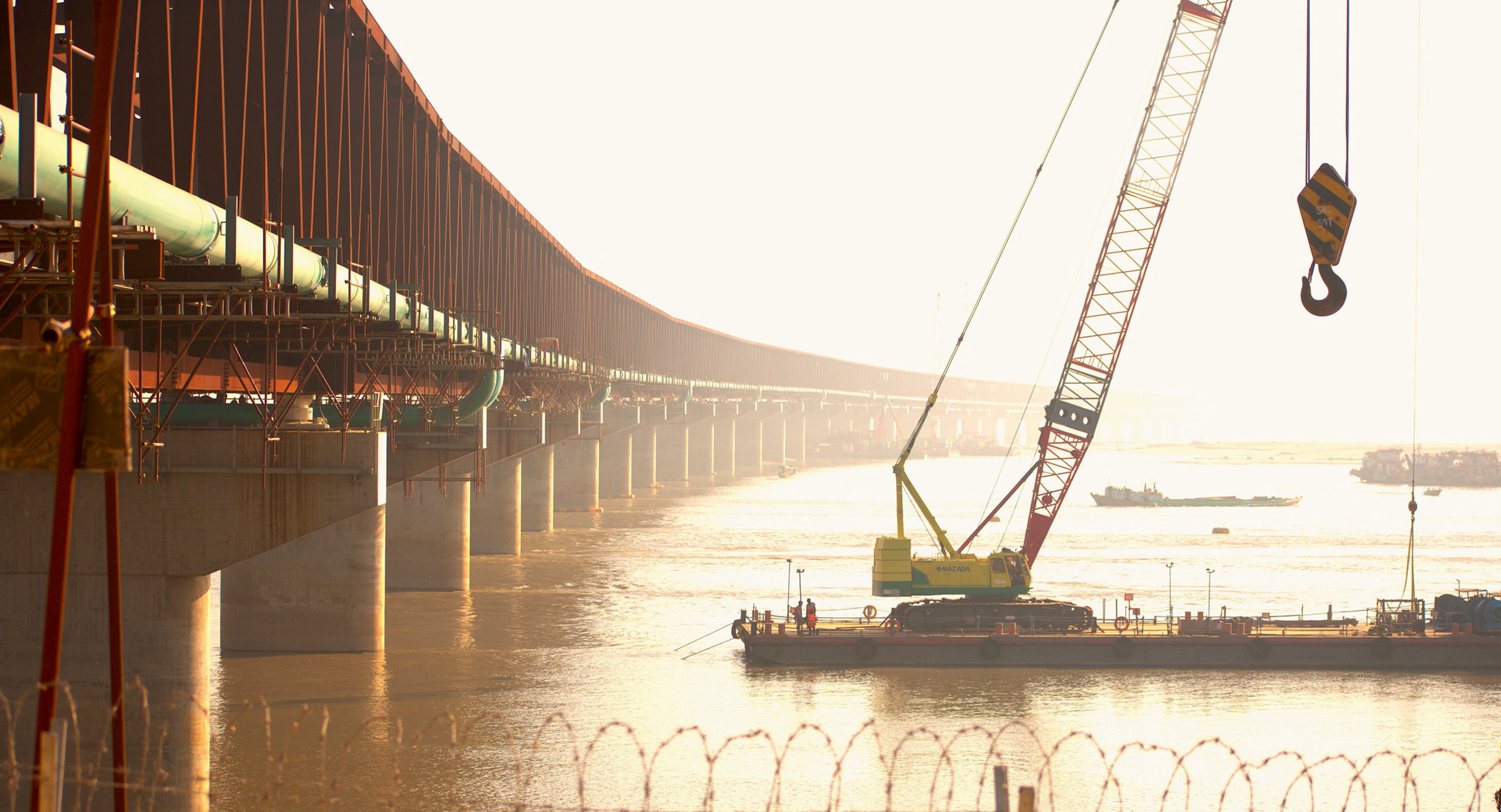 Jamuna Rail Bridge - SMEC